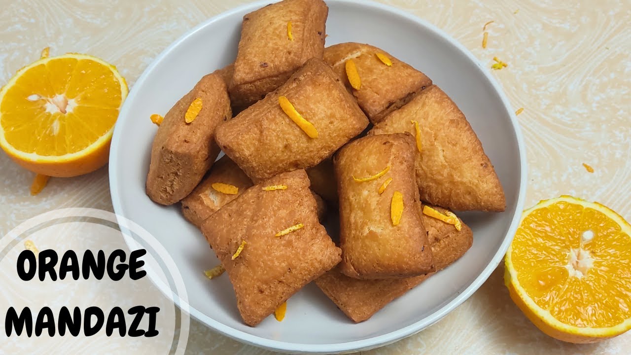 Zesty Orange Mandazi Recipe // Soft Orange Cardamom Mandazi // Iliki ...