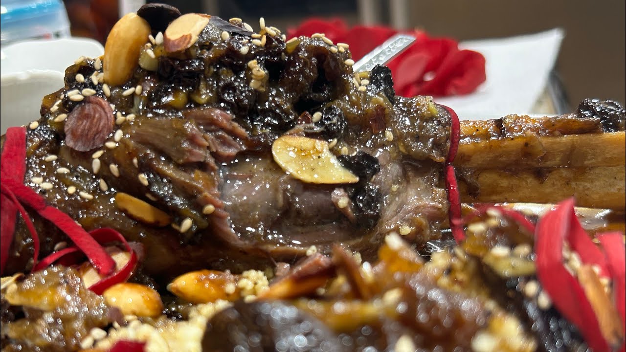 Easy Moroccan Stewed Lamb M’Rouzia with Rose Petals Recipe - Dining and ...