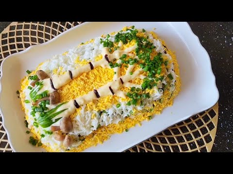 Long-forgotten salad BIRCH TREE! GUESTS ARE SHOCKED WHAT IS IT FROM ...