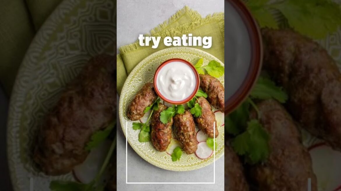 Making Turkish Beef Kofta - Diet Recipe To Burn Calories Fast - Dining ...