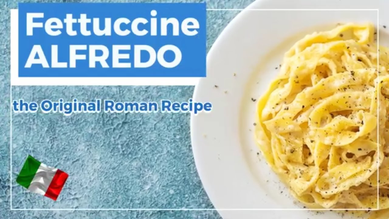 The Creamiest Fettuccine Alfredo You'll Ever Make At Home! Authentic ...