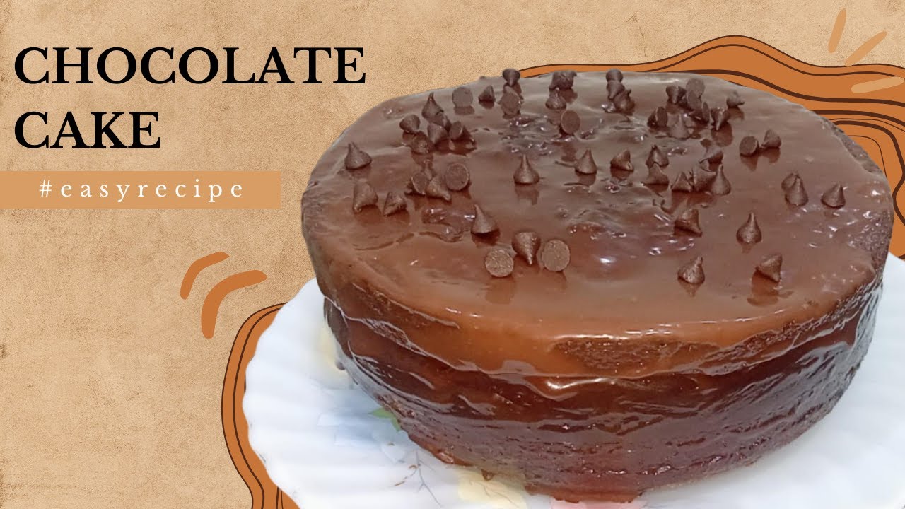 Classic Chocolate CAKE | Rich Cake With Ganache By Shaista's Kitchen ...