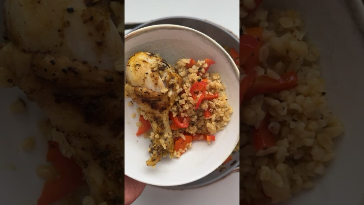 One pot chicken with bulgur - Dining and Cooking