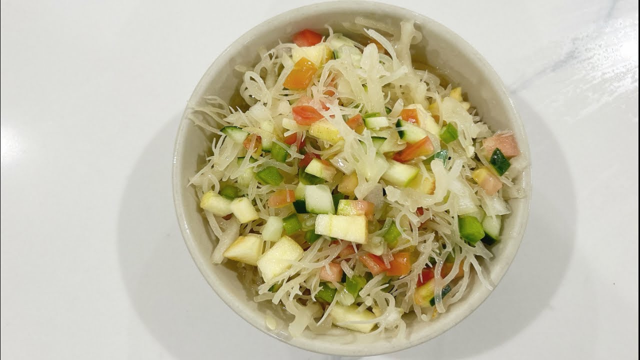 Seamoss Salad Recipe | SeaMoss Recipes - Dining and Cooking