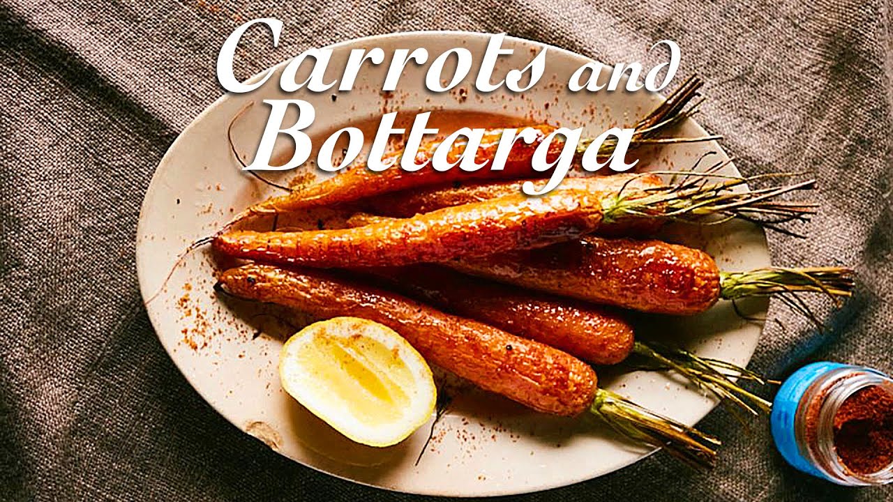 Italian Roasted Carrots with Bottarga | The Carrot Episode! - Dining ...