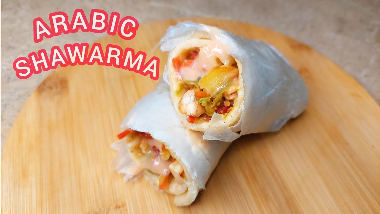 15 Minutes Arabic Shawarma Recipe | Arabic Shawarma Recipe | #Shawarma ...
