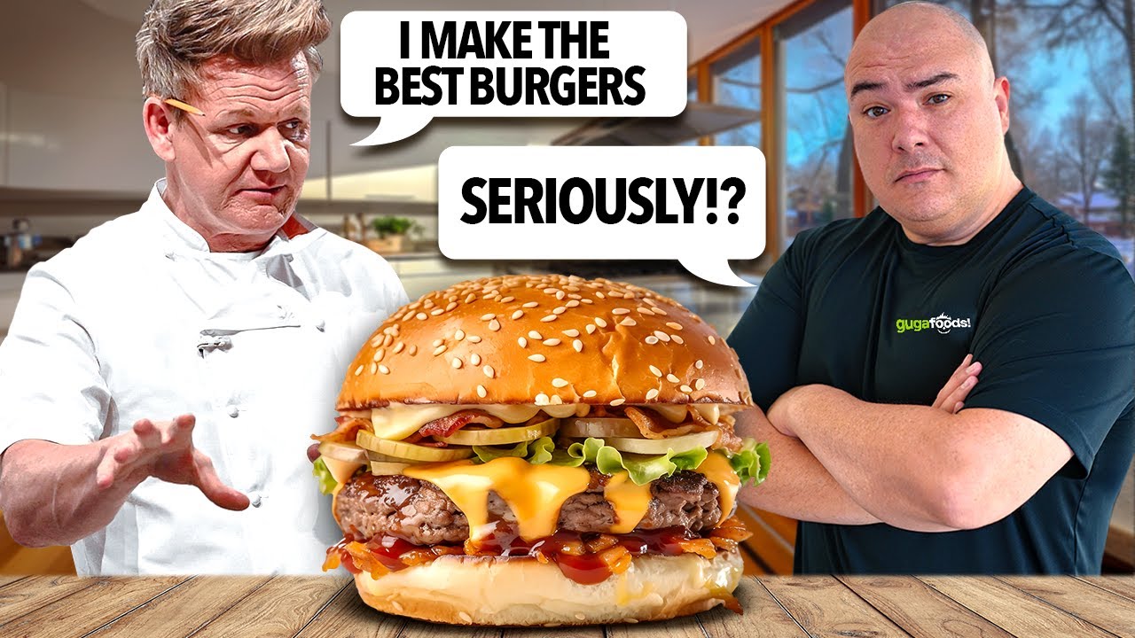 Gordon Ramsay SCHOOLS me on Burgers! - Dining and Cooking