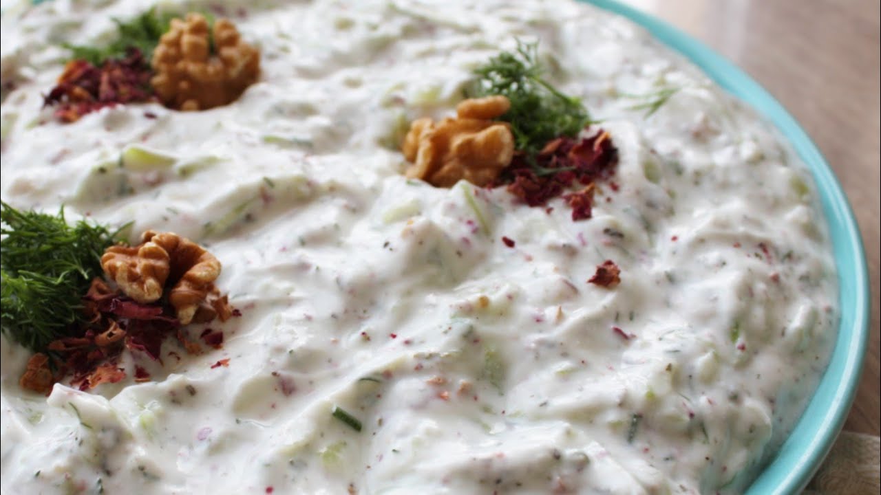 Yogurt and cucumber, a light side dish - Dining and Cooking