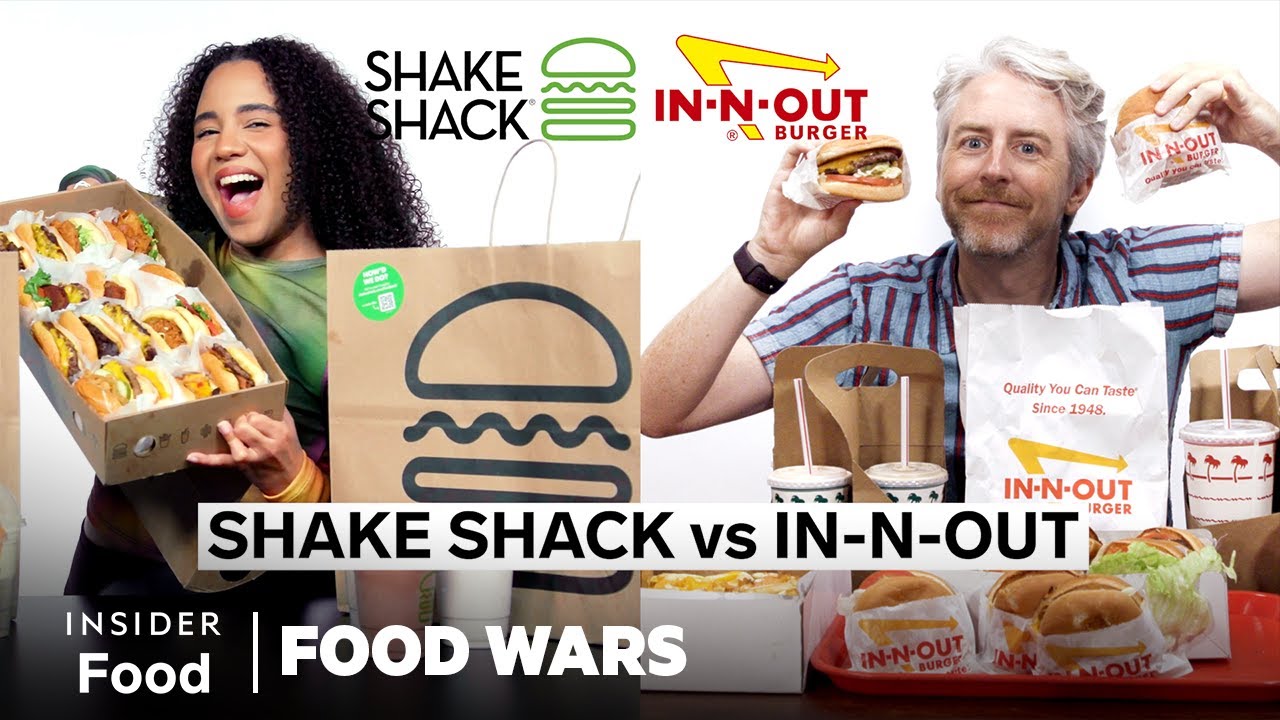 Shake Shack vs In-n-Out | Food Wars | Insider Food - Dining and Cooking