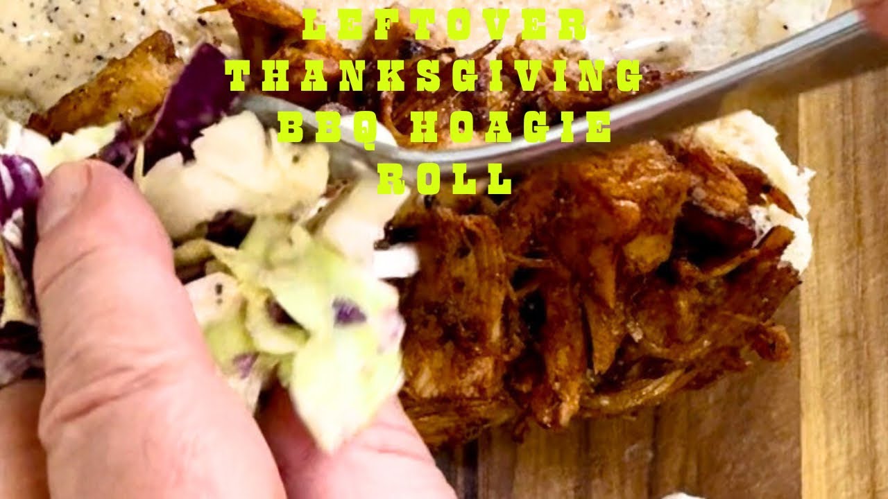 Ultimate Leftover Turkey BBQ Sandwich with Flavorful Cole Slaw ...