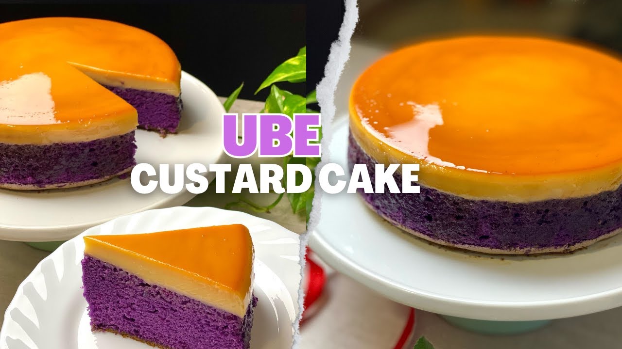 Ube Custard Cake Recipe | Ube Leche Flan Cake ( Remake ) - Dining and ...