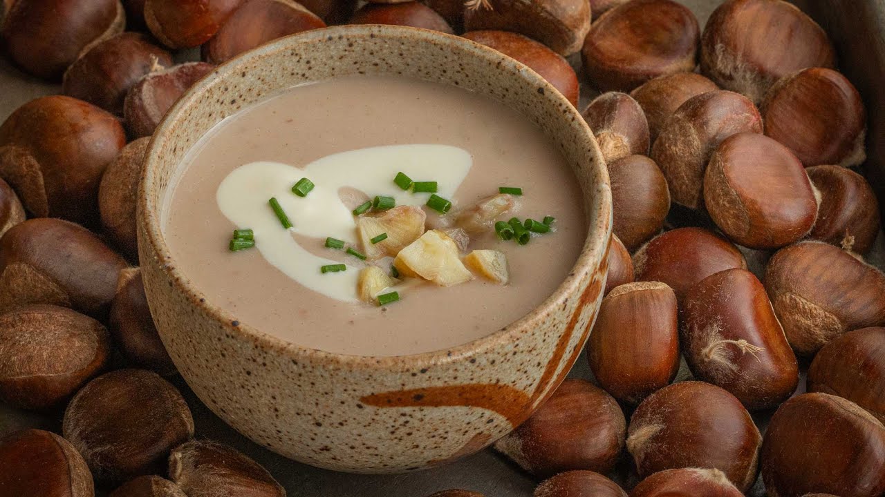 French Cream of Chestnut Soup (Potage aux Marrons) - Dining and Cooking