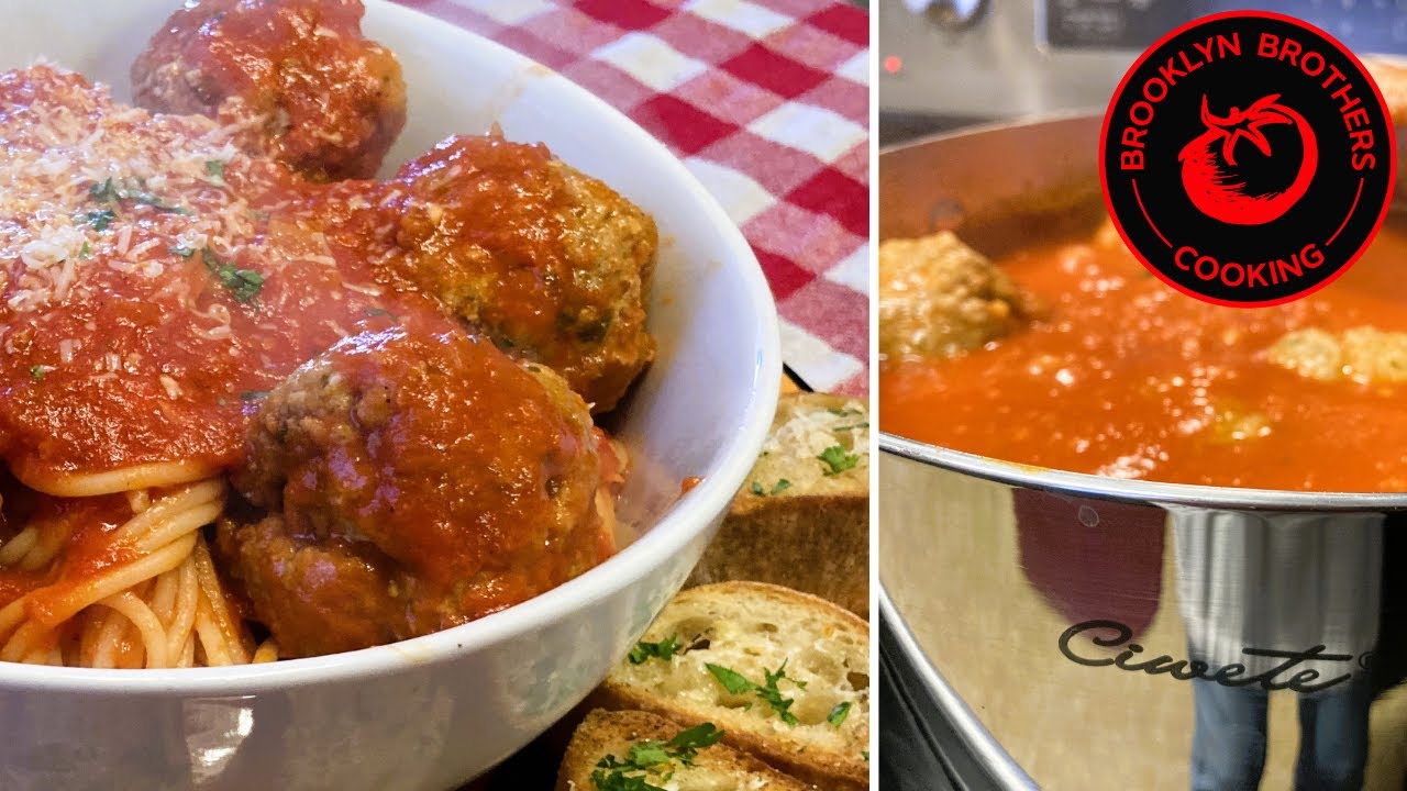KILLER Spaghetti & Meatballs | How to make Spaghetti and Meatballs ...