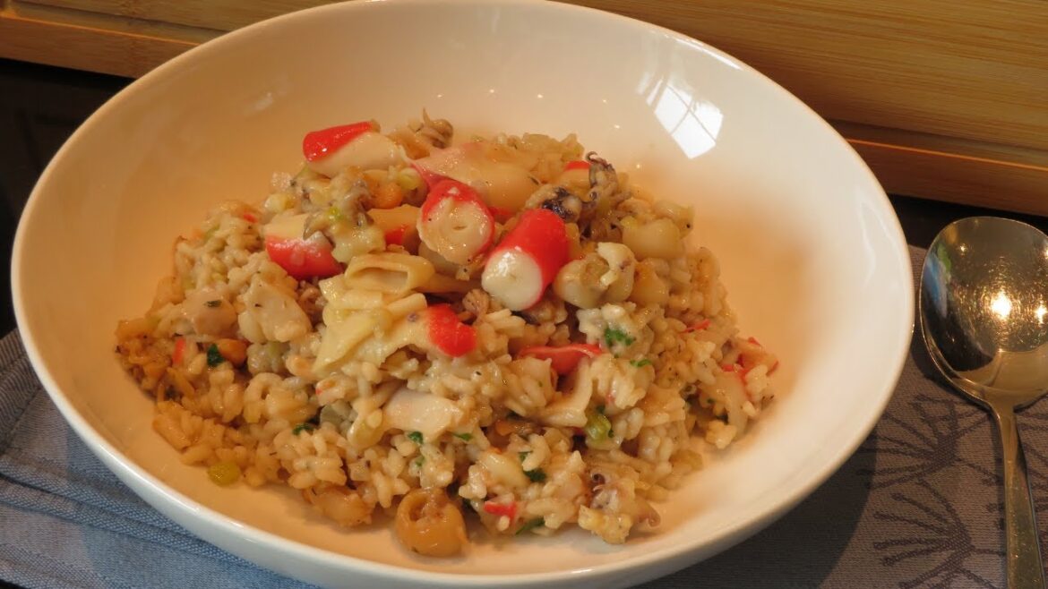 The PERFECT Risotto | Seafoods Risotto. - Dining and Cooking