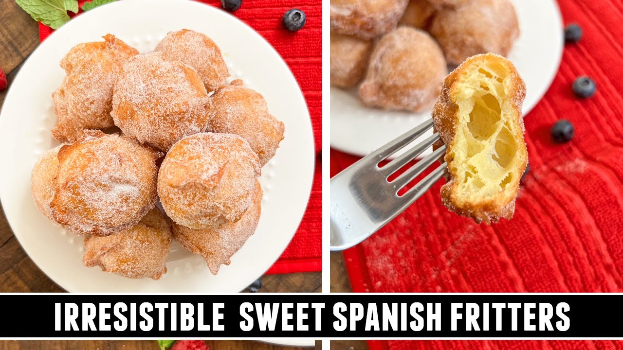 Sweet Spanish Fritters | IRRESISTIBLE Buñuelos de Viento Recipe ...