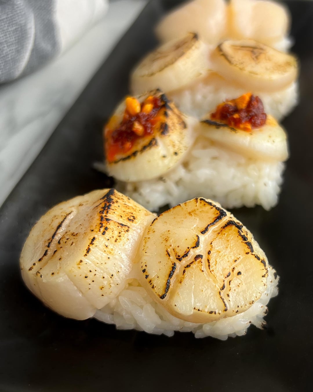 Scallop Nigiri, 4 Ways (Homemade) - Dining and Cooking