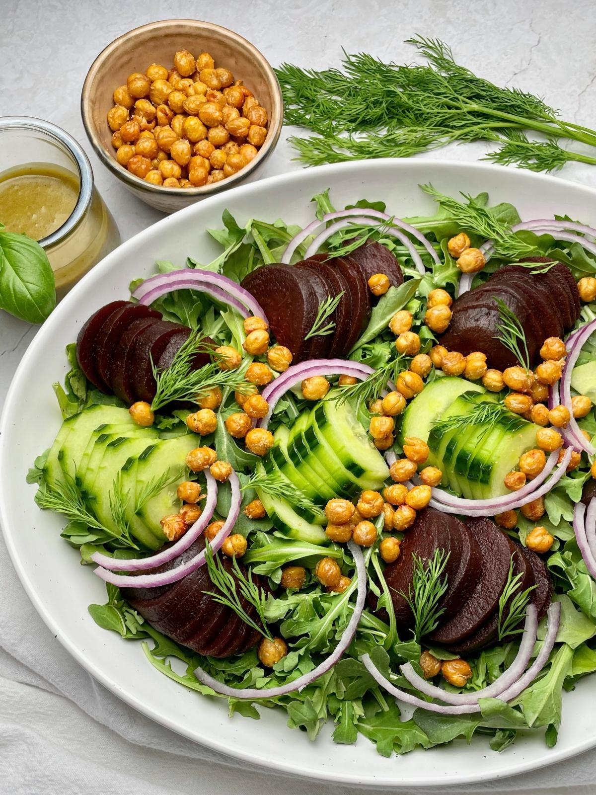 Cucumber Beet Salad - Dining and Cooking