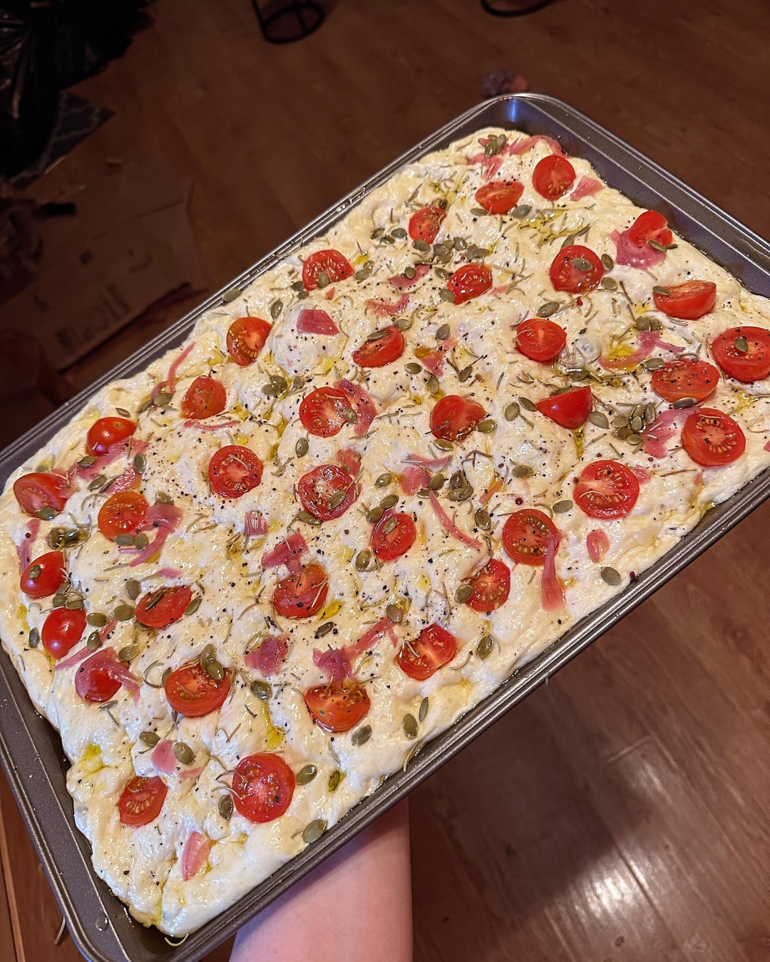 Frocacia bread - Dining and Cooking