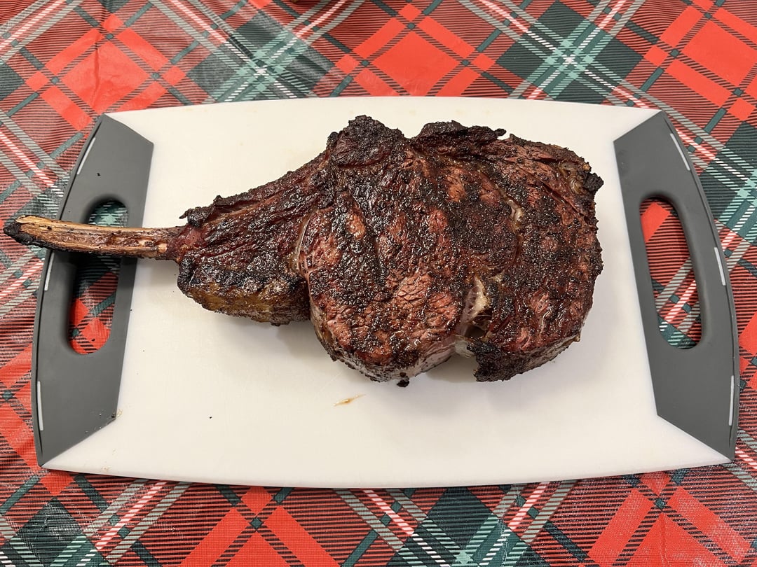 Christmas Tomahawk. Happy Holidays! - Dining and Cooking
