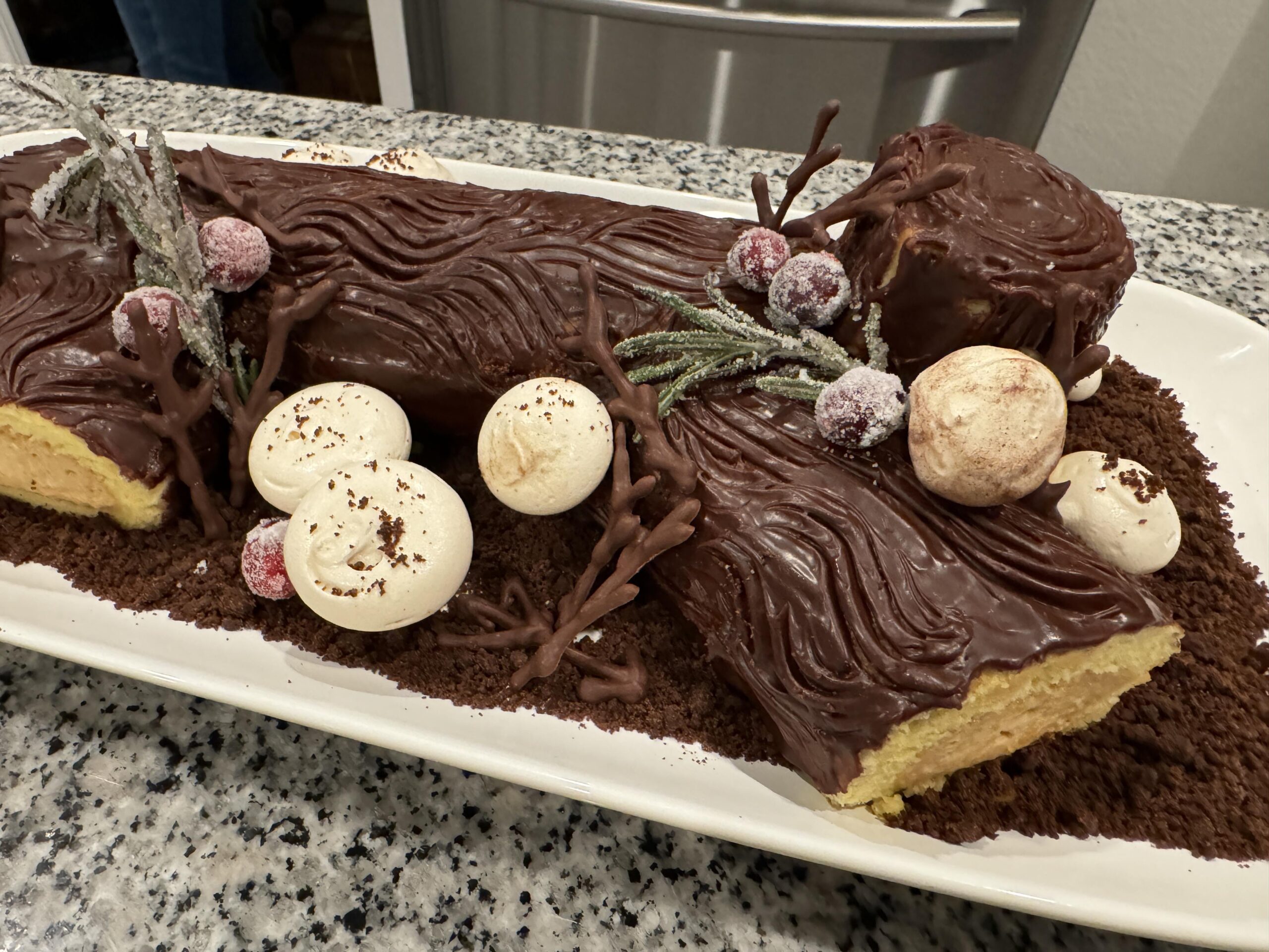 Yule log 2023 - Dining and Cooking