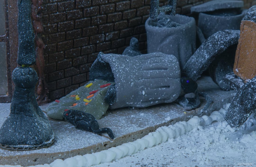 My gingerbread house this year is The Money Laundering Laundromat — a ...