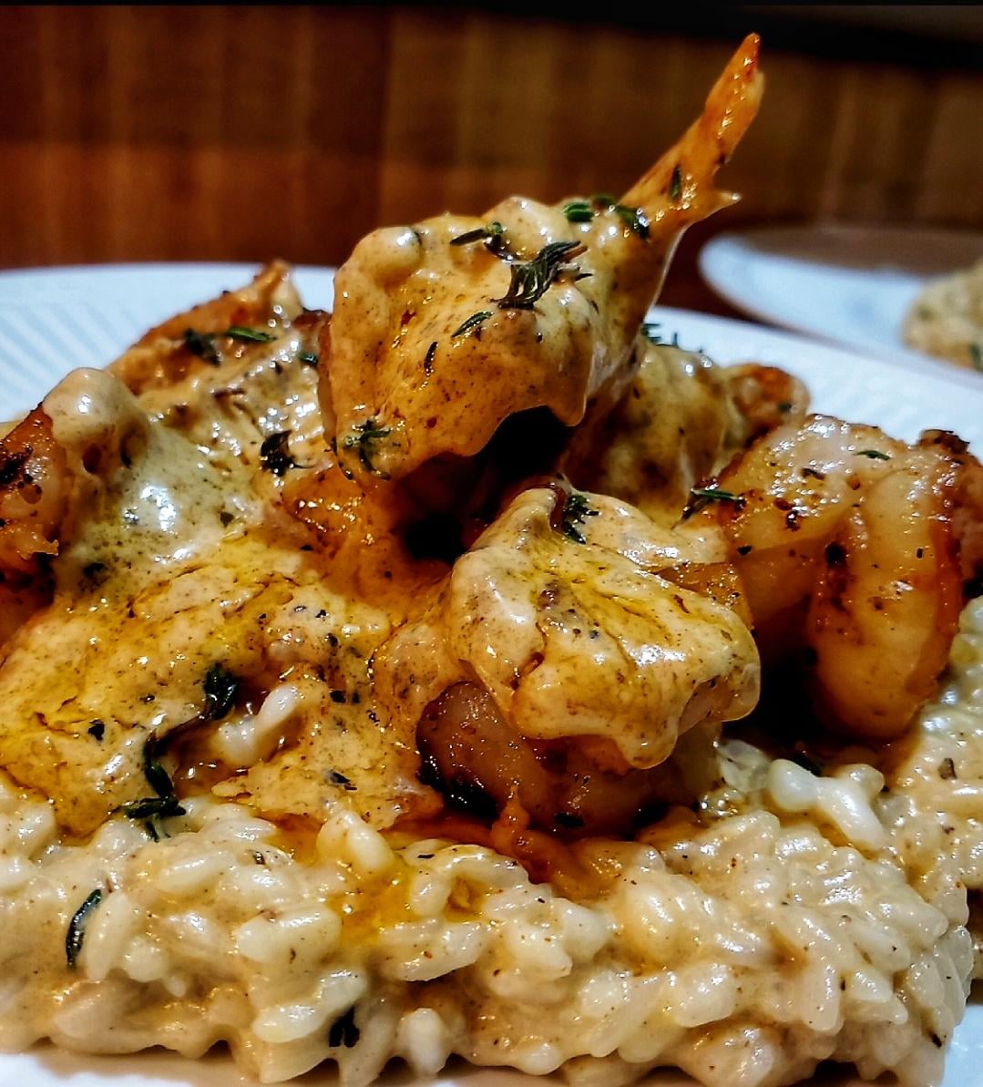 Cajun Shrimp Risotto - Dining and Cooking