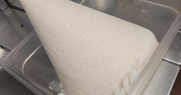 You've heard of cubes now get ready for rice cone - Dining and Cooking