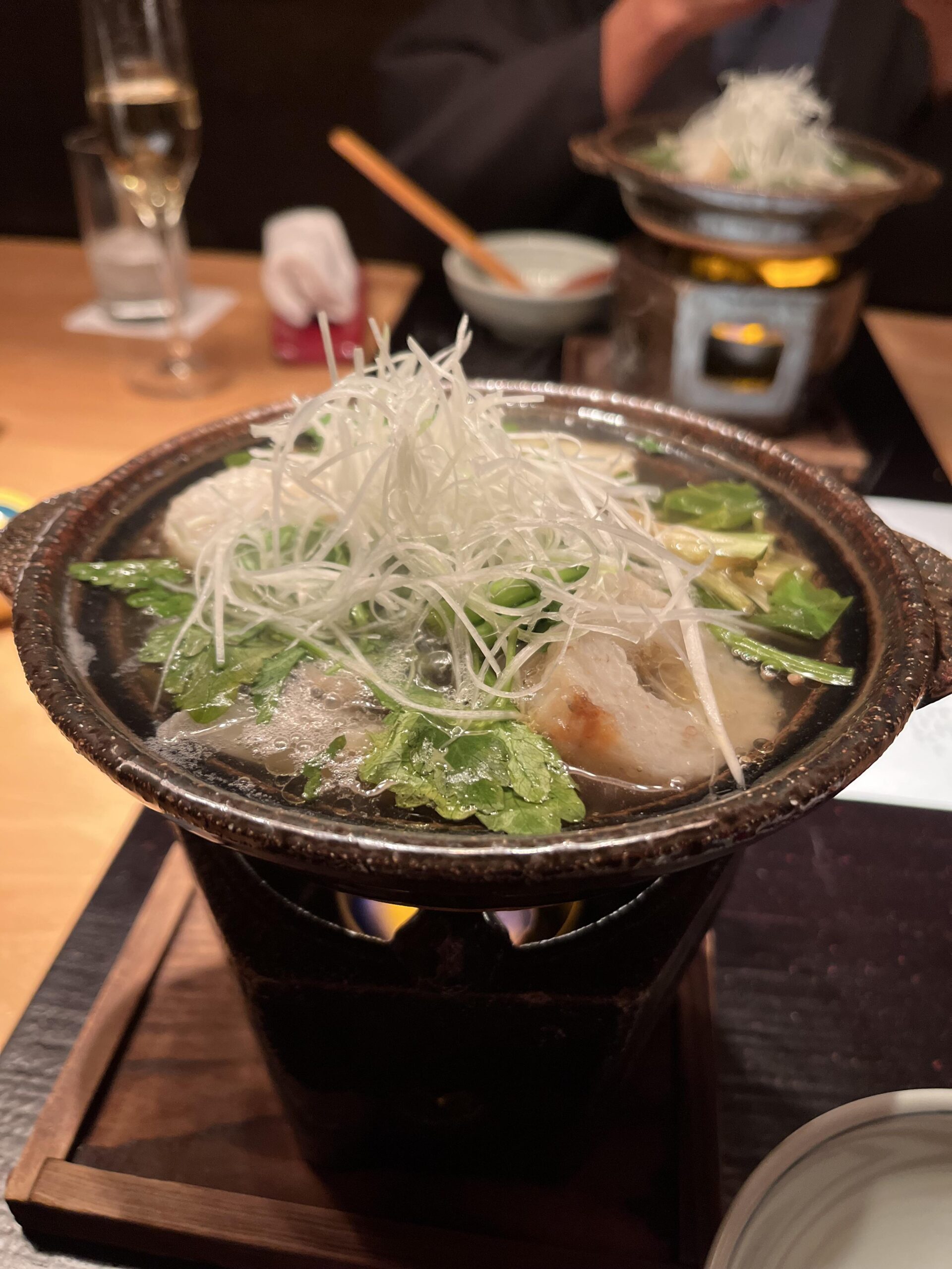 Kiritanpo Nabe at Wabizakura - Semboku, Akita, Japan - Dining and Cooking