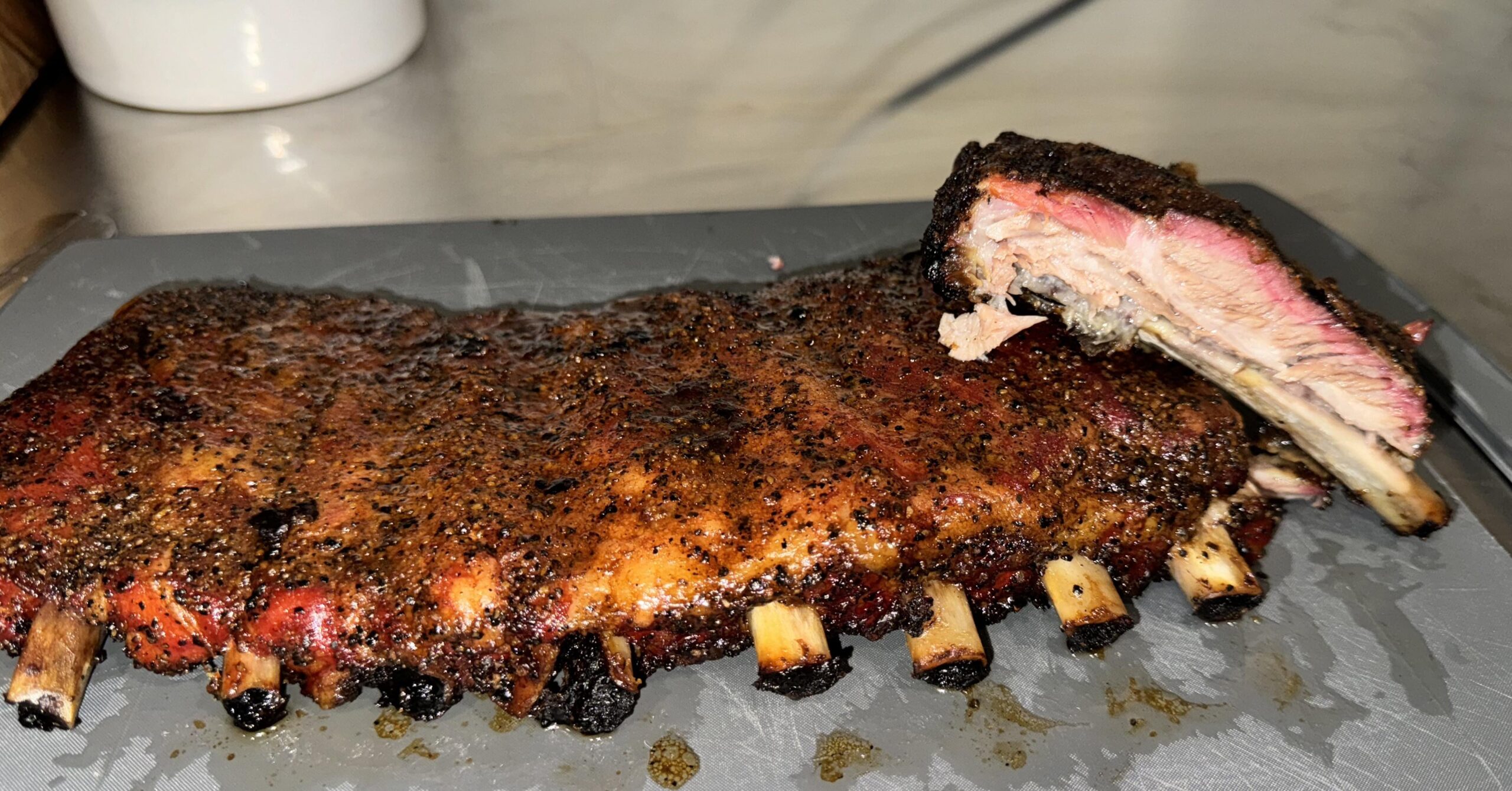 Texas style St. Louis ribs for football night in America - Dining and ...