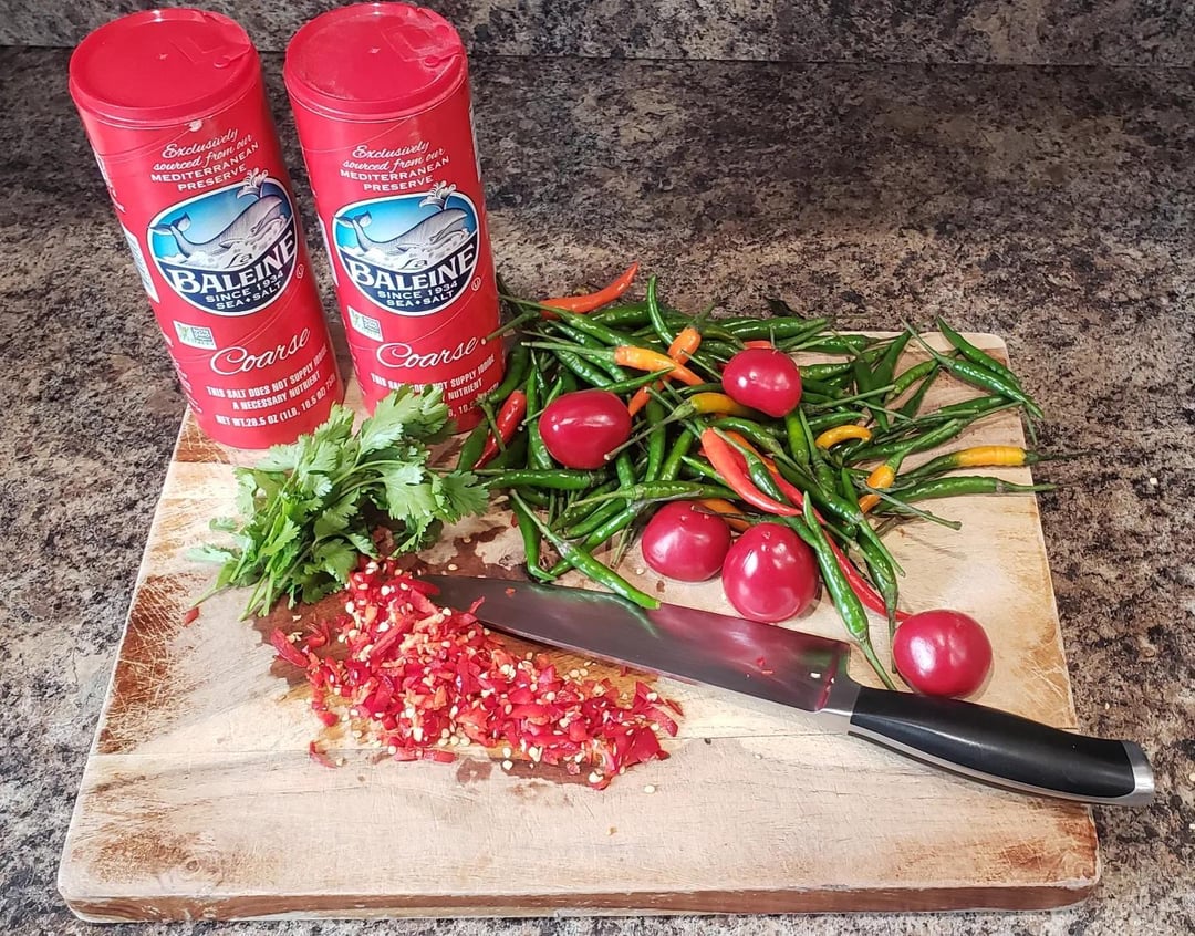 I recently started making infused salt with all of the hot peppers we ...