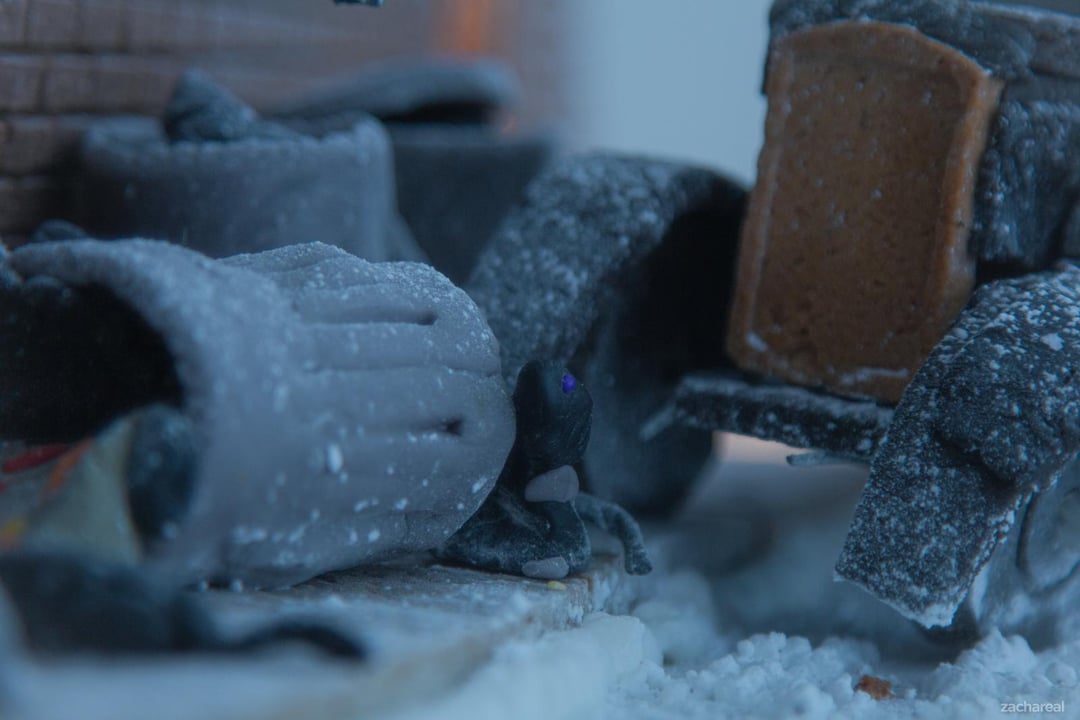 My gingerbread house this year is The Money Laundering Laundromat — a ...