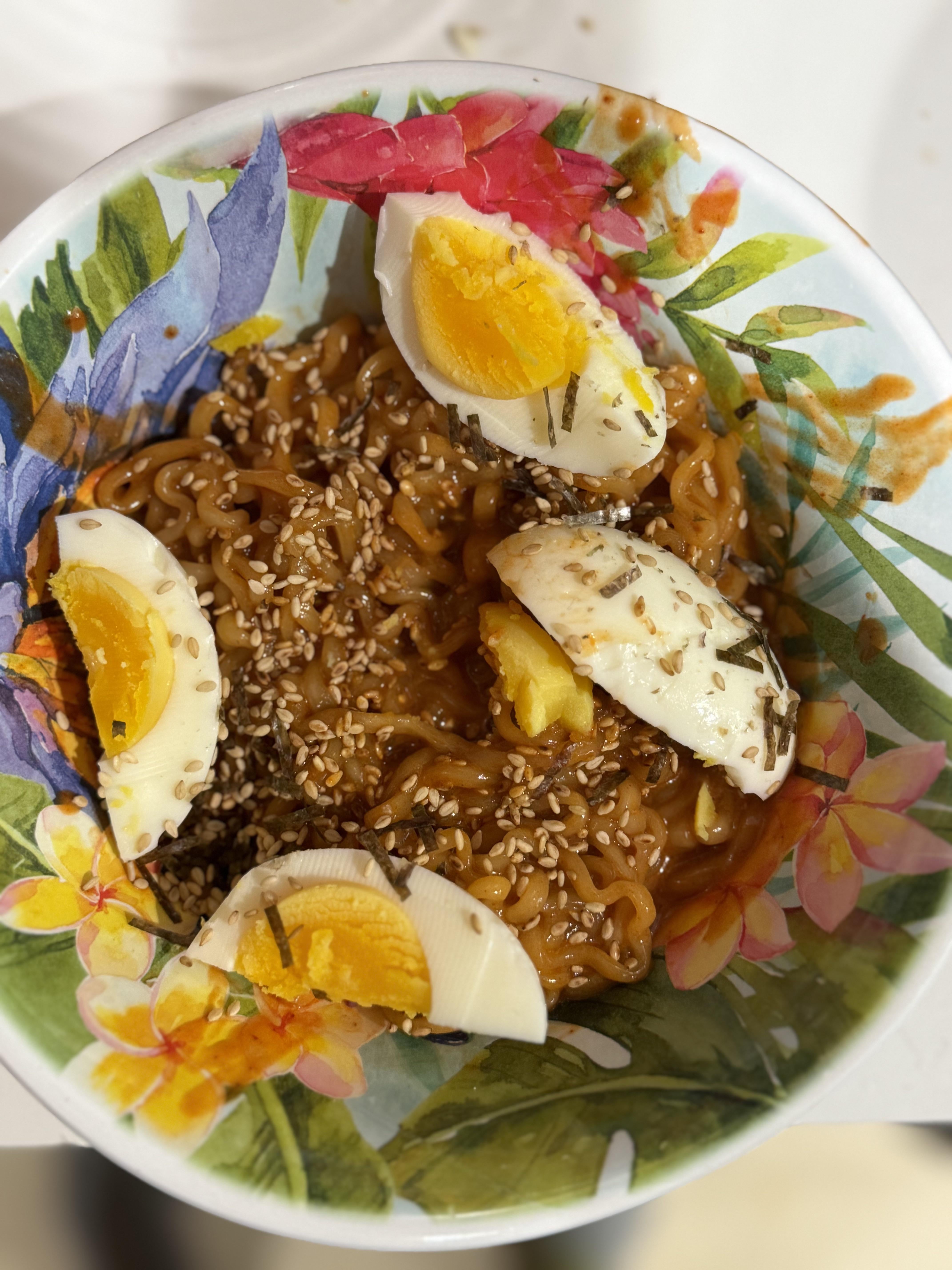 Definitely know I can’t handle the 2x Buldak, but the regular is fire ...