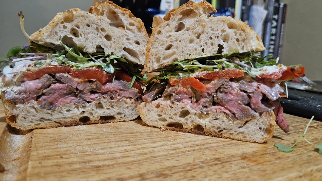 Steak sandwich, what would be some other toppings that go well ...