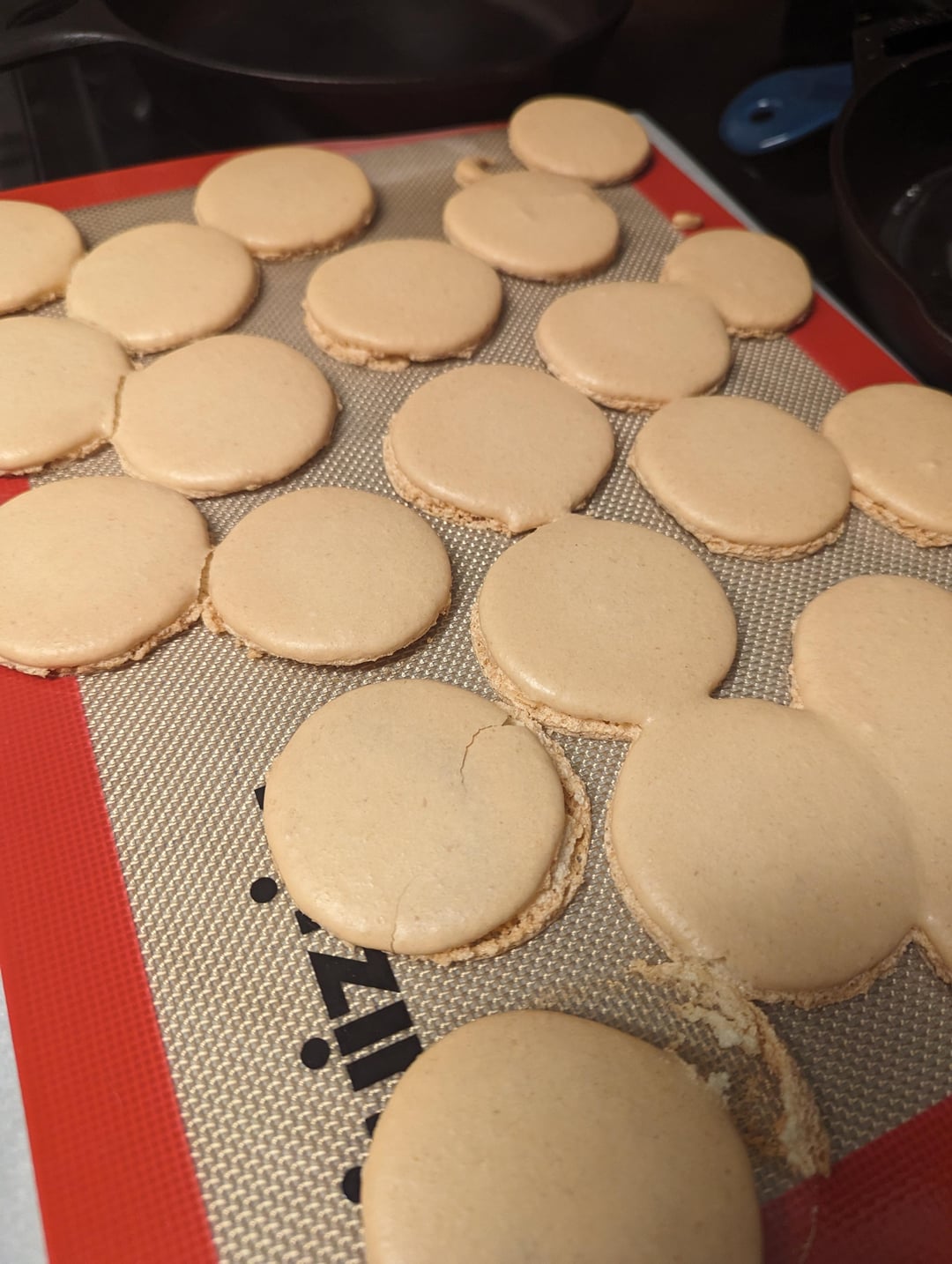 First ever Macaron attempt - Dining and Cooking