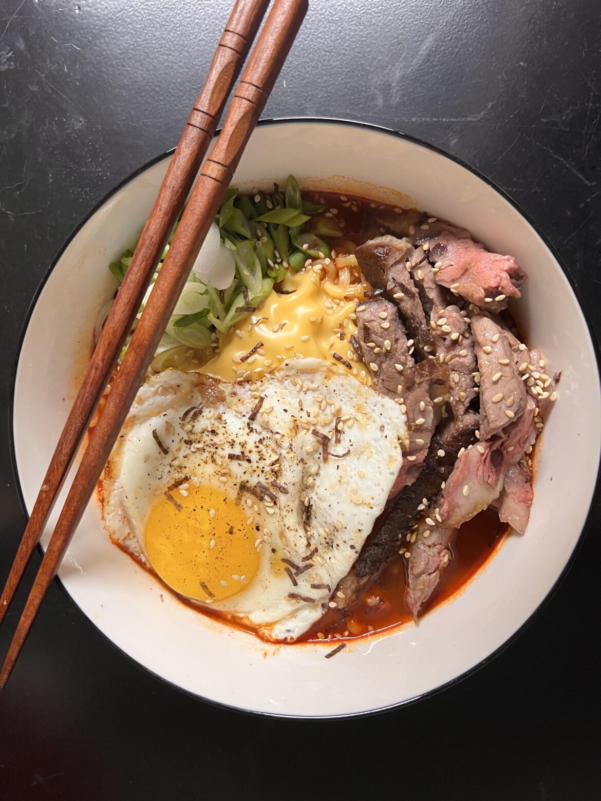 Leftover Prime Rib Ramen - Dining and Cooking