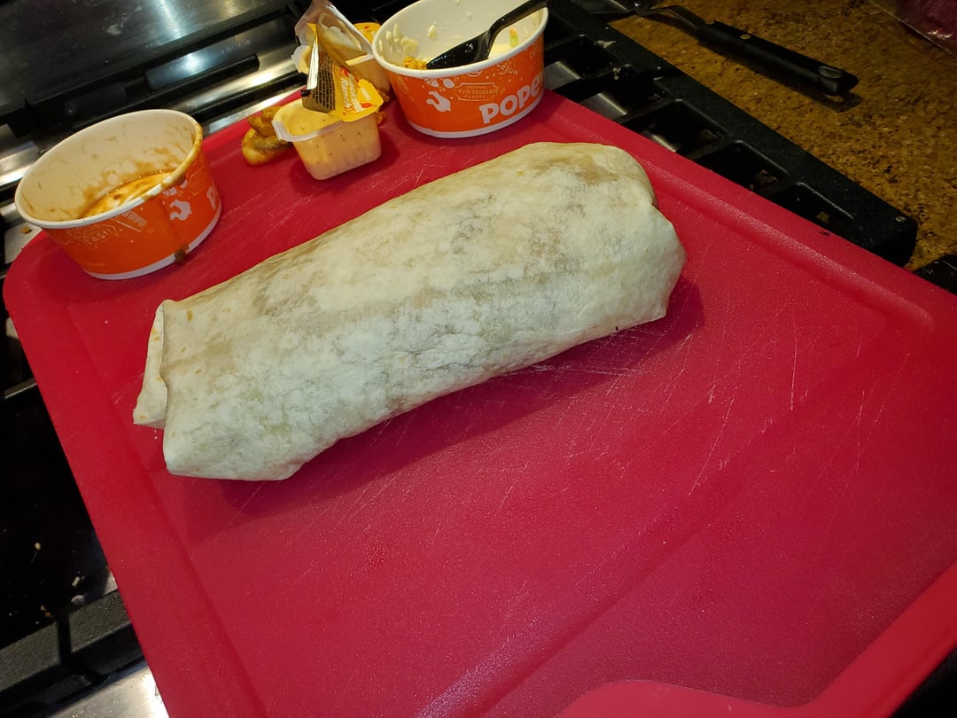 Is my Popeyes burrito shitty enough for you people? - Dining and Cooking