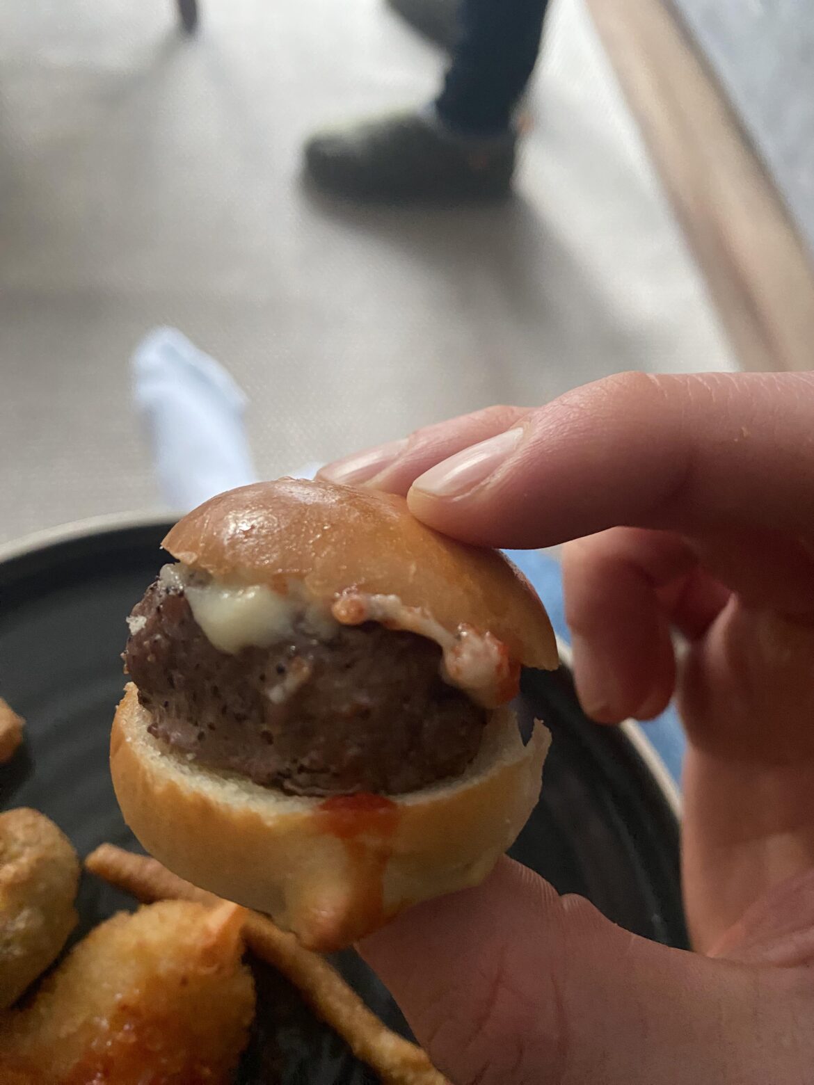 What is this? A burger for ants! - Dining and Cooking