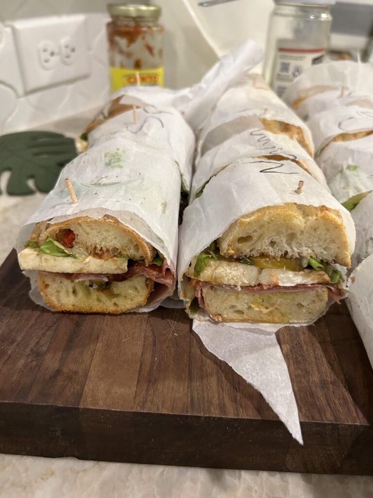 Made some subs for a gathering - Dining and Cooking