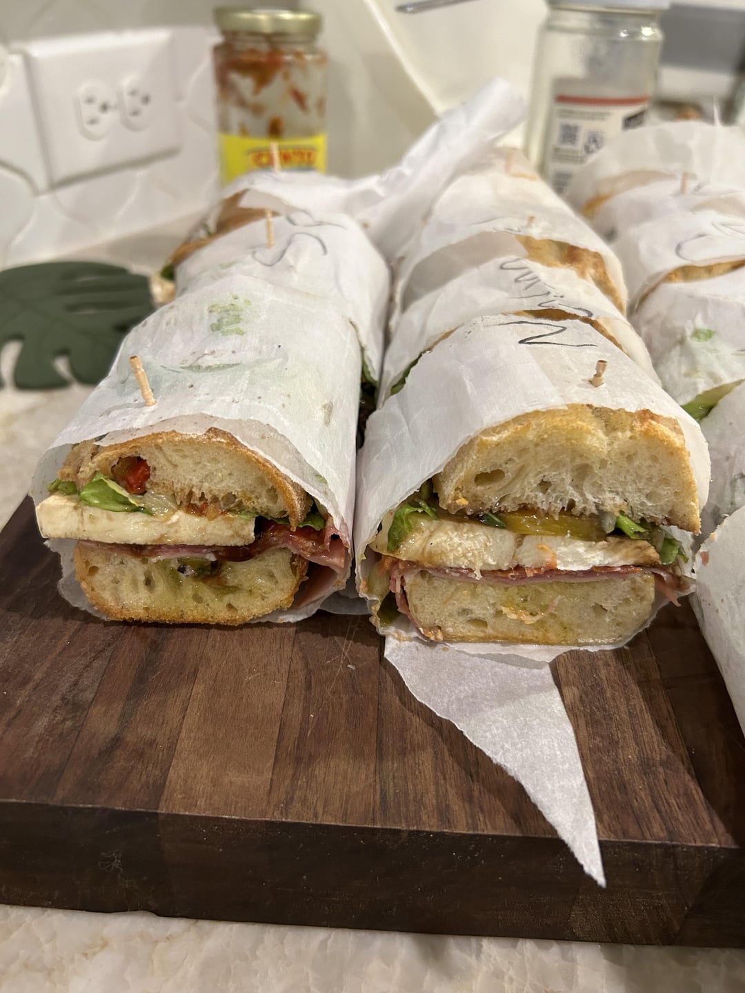 Made some subs for a gathering - Dining and Cooking