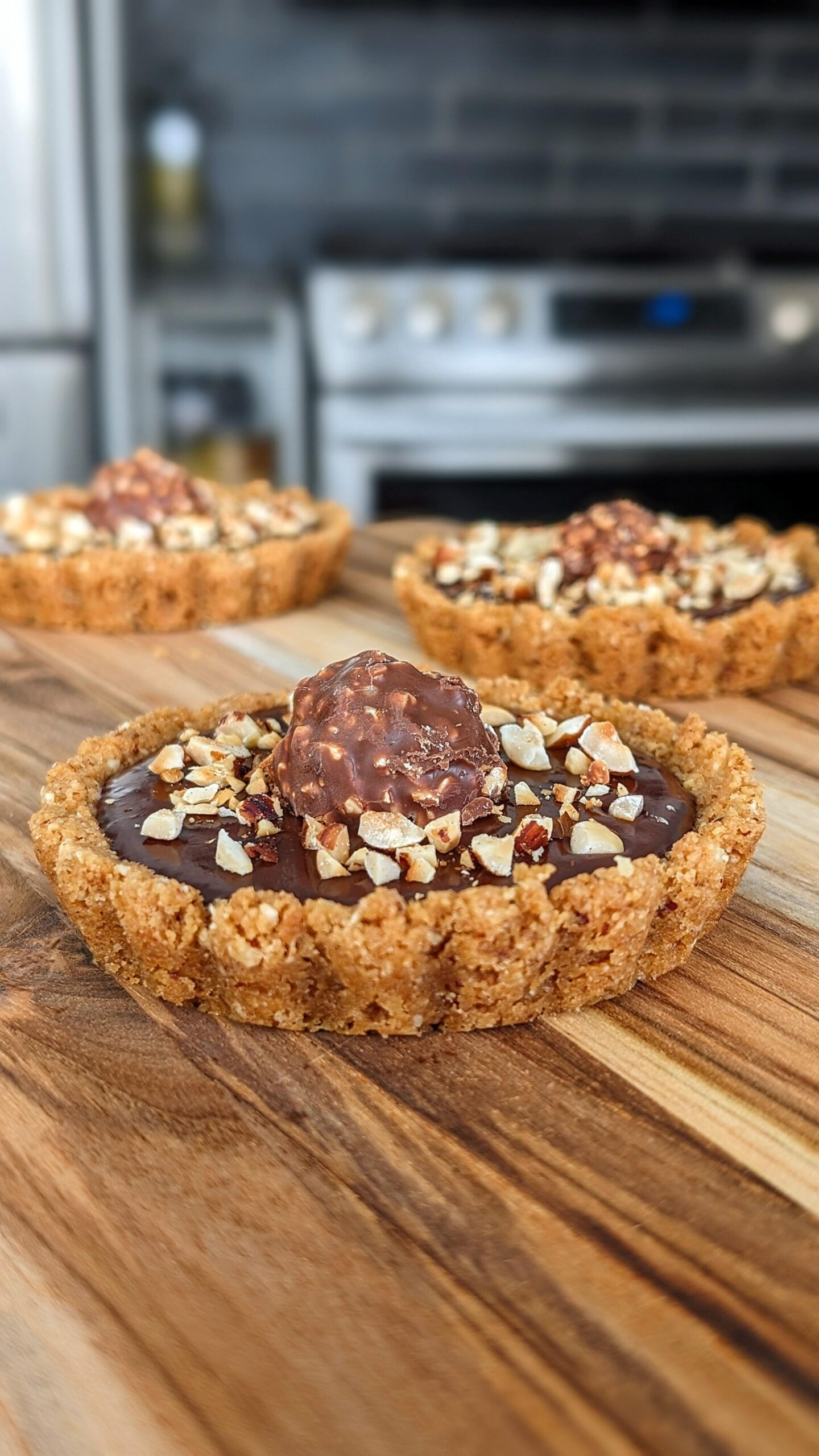 [Homemade] Ferrero Rocher Tarts - Dining and Cooking