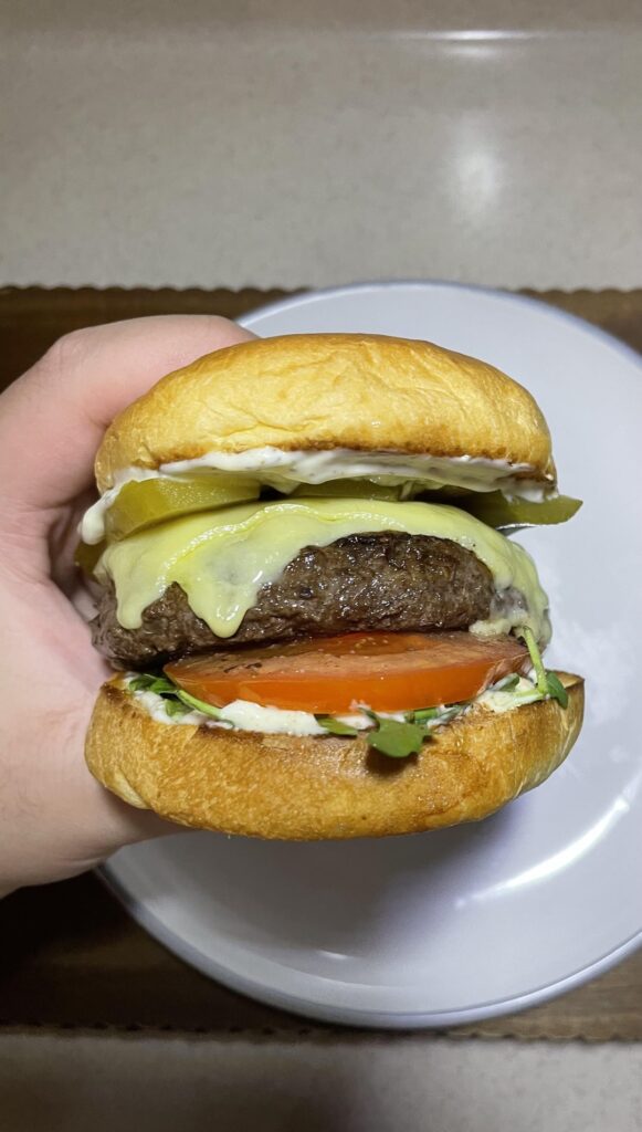 Thick patty burger - Dining and Cooking