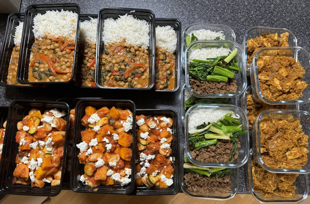 First meal prep of the year - Dining and Cooking