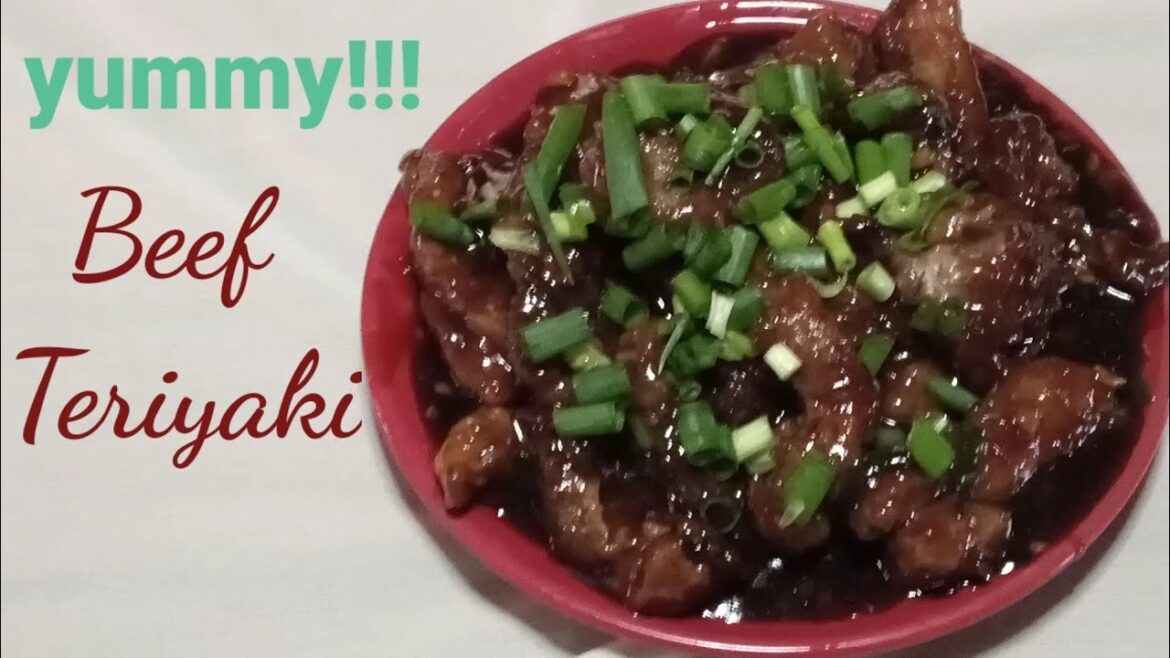 how to cook beef teriyaki // japanese style // beef recipe - Dining and ...