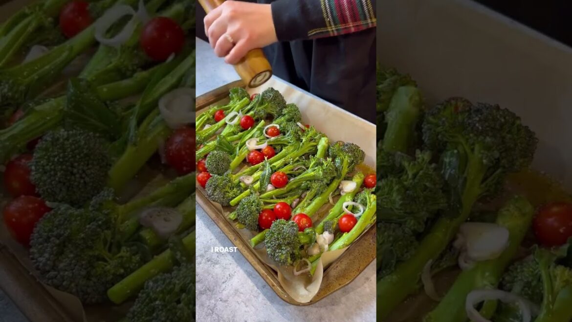 Tangy & Toasted: Roasted Broccoli Rabe with Burst Tomatoes - Dining and ...