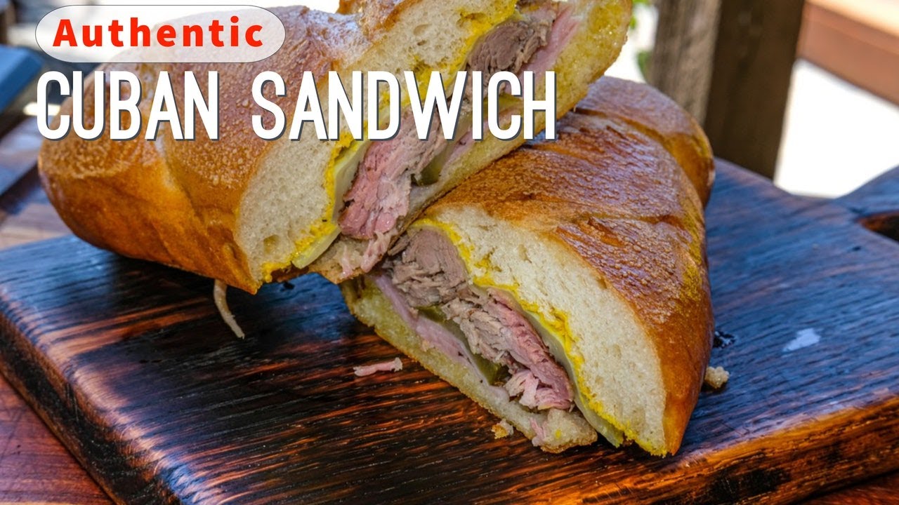 Authentic Cuban Sandwich Recipe | El Cubano | Cuban Pork Sandwich ...