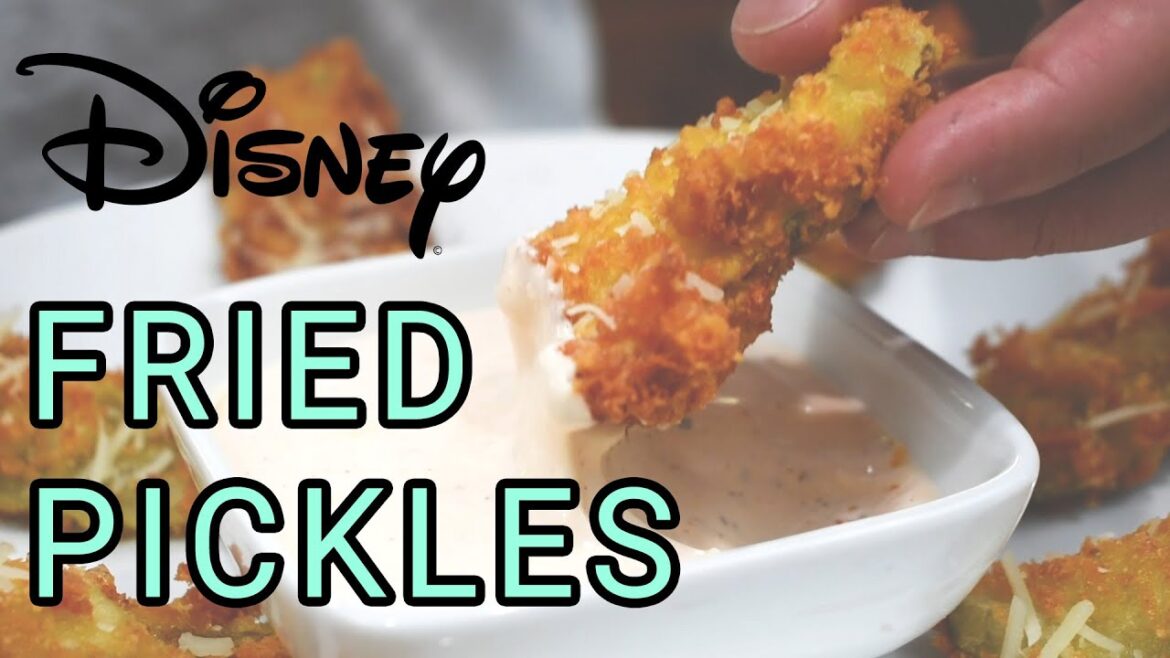 Making Disneyland's Fried Pickles | From Scratch - Dining and Cooking