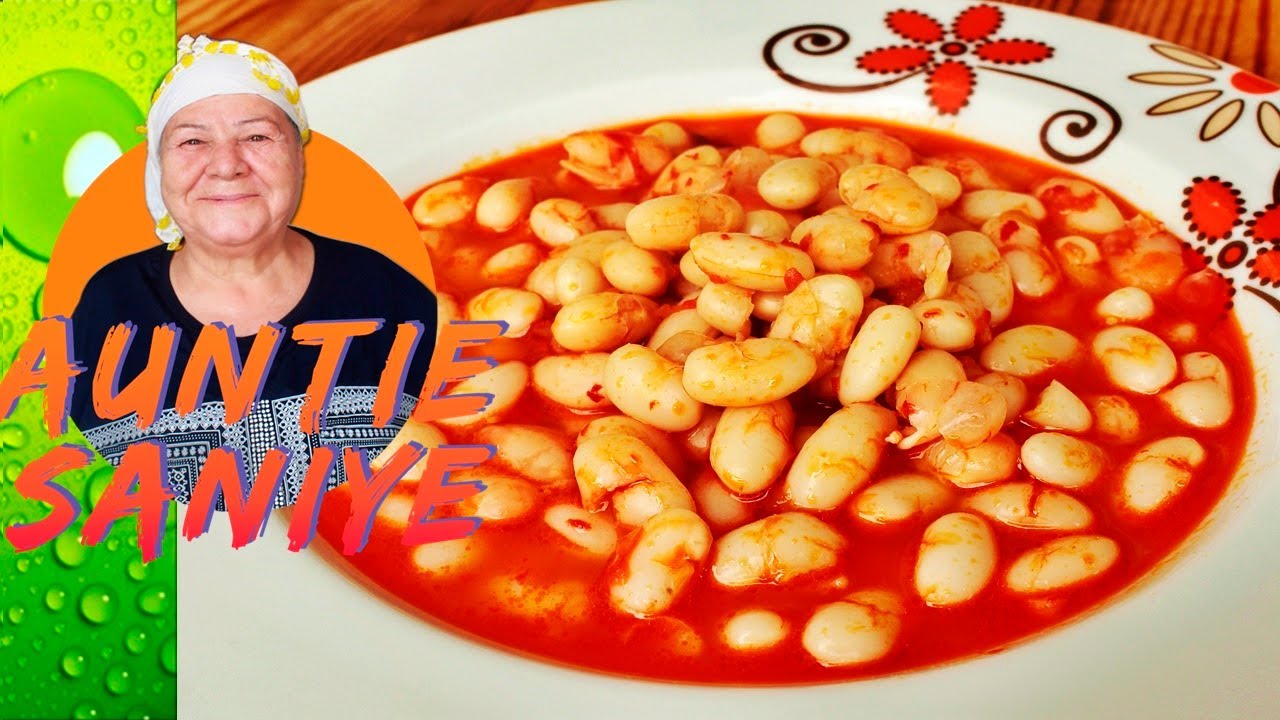 Turkish Haricot Bean Soup Recipe - Navy Beans in Tomato Sauce - Dining ...