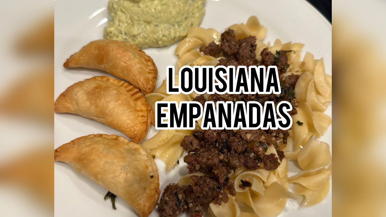 Louisiana empanadas, and tangy, beef and pasta! original amazing recipe ...