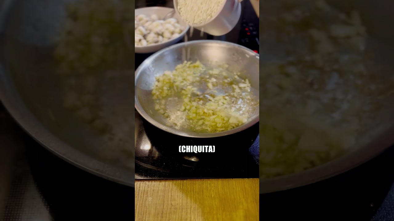 COMO HACER ARROZ NEGRO - RISOTTO NERO DI SEPPIA #italia #receta #idea #cocinaitaliana #sepia ...