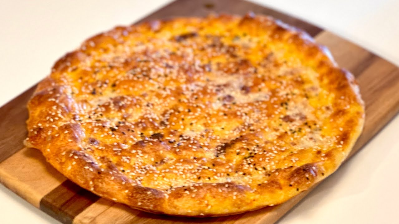 Tasty Homemade Buttery Bread with Saffron & Sesame, With Taste of ...